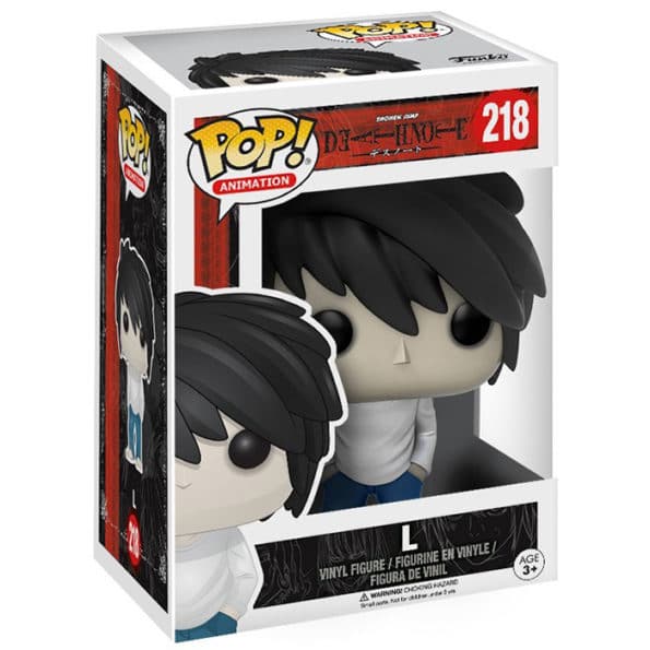 Funko Pop L (Death Note) #218 - Funko Pop Mania